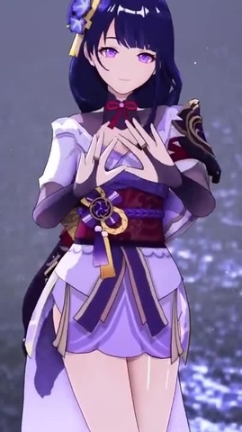 Raiden in different outfits | Genshin Impact - Coub