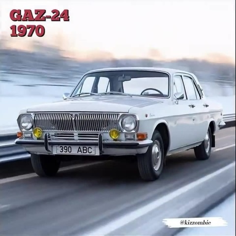 GAZ Volga Evolution (1956-2008) - Coub
