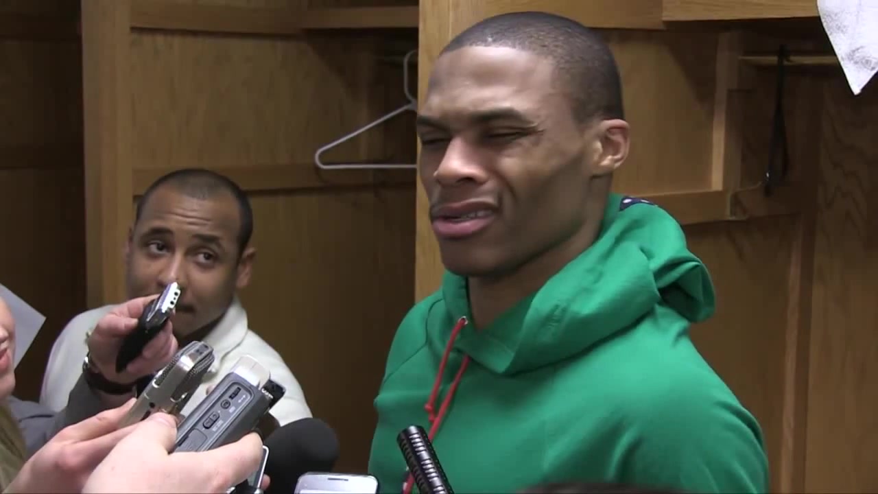 Ya Niggas Trippin Russell Westbrook Post Game Interview February 12 ...