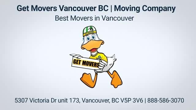 Get Movers Vancouver BC | Moving Company - Coub