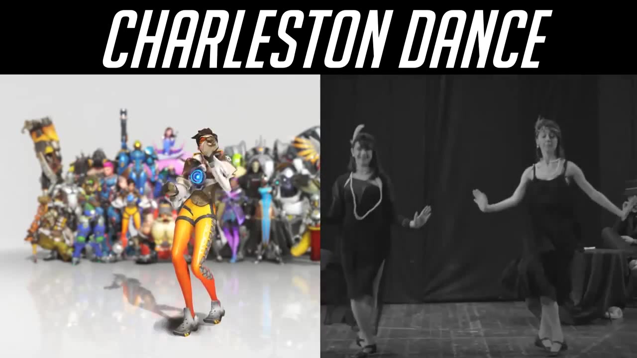 Overwatch Dance References Tracer - Coub