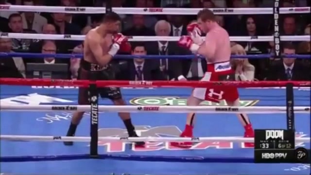Amir Khan Loses To Canelo Alvarez in a 6th Round Knock-Out! - Coub