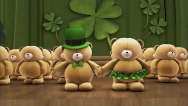 ☘️Teddies Irish Dance ☘️ Happy St. Patrick's Day! - Coub