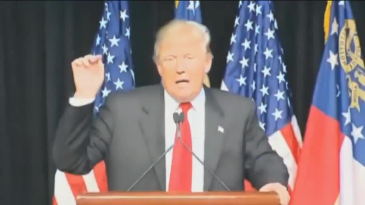 Funny Trump Moment: "GET THOSE LIGHTS OFF" - Coub