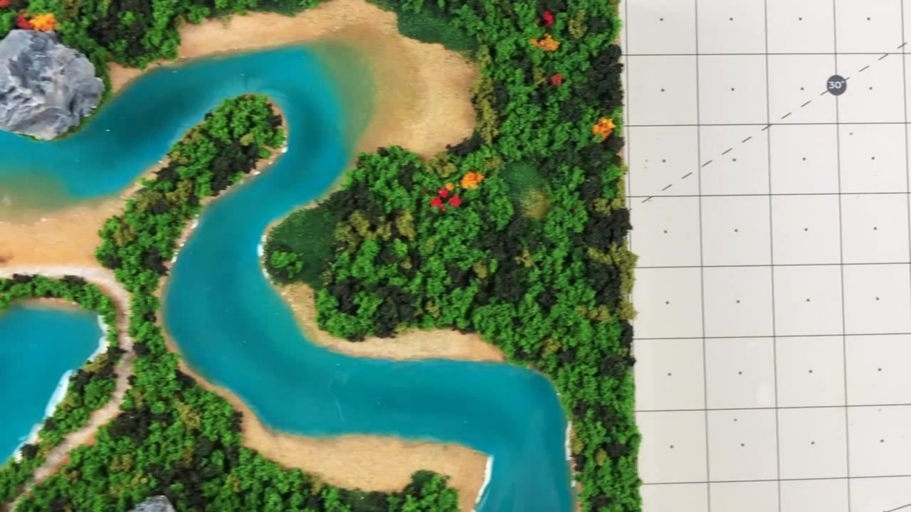Diorama in the style of aerial photography - Coub