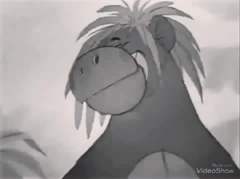Baloo get mad baby [black and white] - Coub