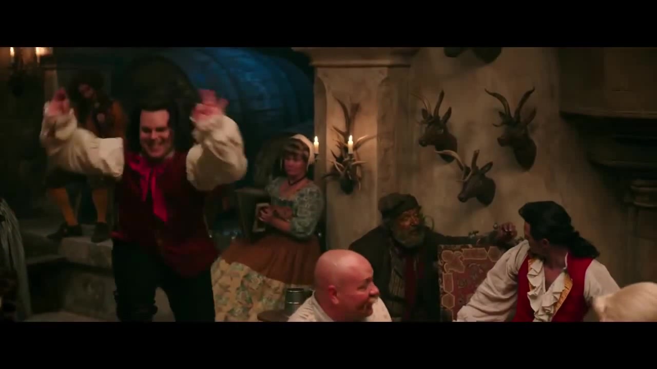 BEAUTY AND THE BEAST Movie Clip - Gaston Song (2017) Emma Watson, Luke ...