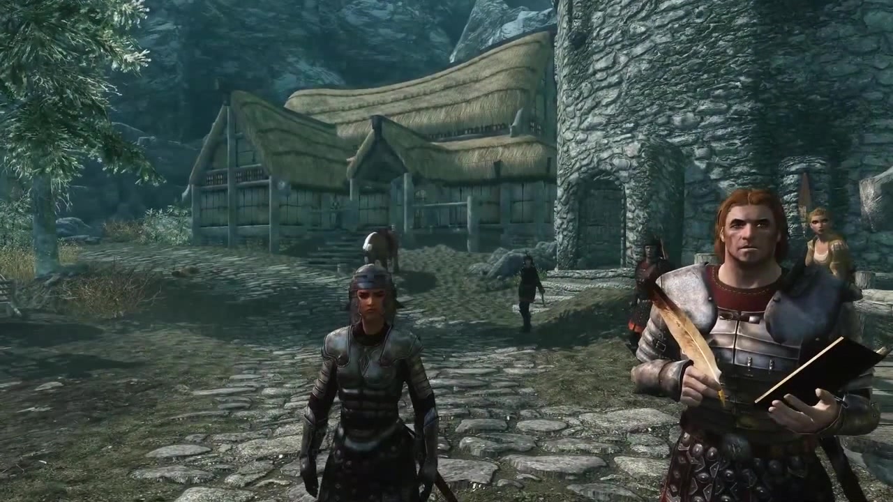 The Elder Scrolls V: Skyrim - А кто ты? - Coub