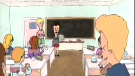 Beavis and Butthead Air Guitar - Coub