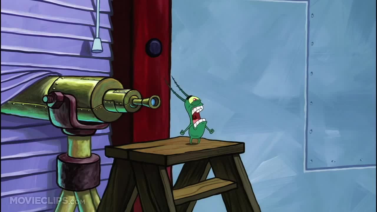 The SpongeBob SquarePants Movie (3/10) Movie CLIP - Plankton's Plan Z ...