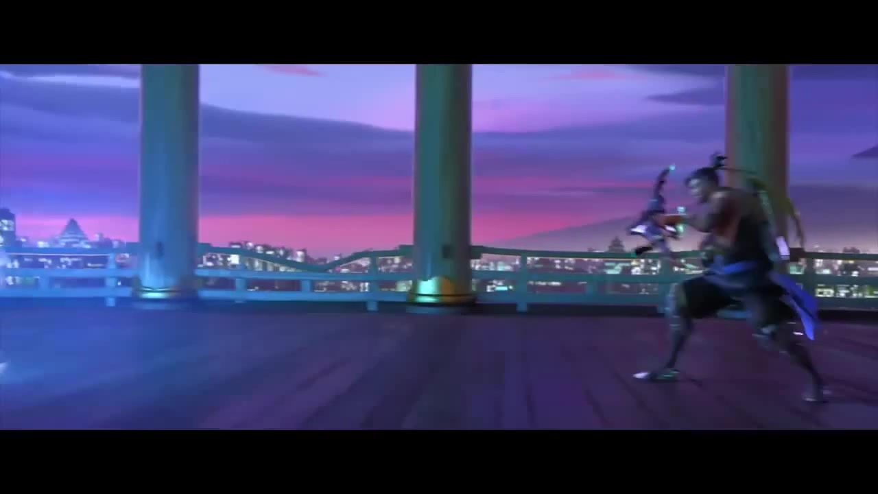 HANZO VS GENJI Rap Battle by JT Machinima (Overwatch Song) - Coub