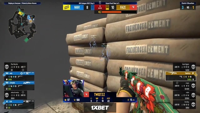 SIMPLE lost to FAZE|the best CS:GO plays for July - Coub