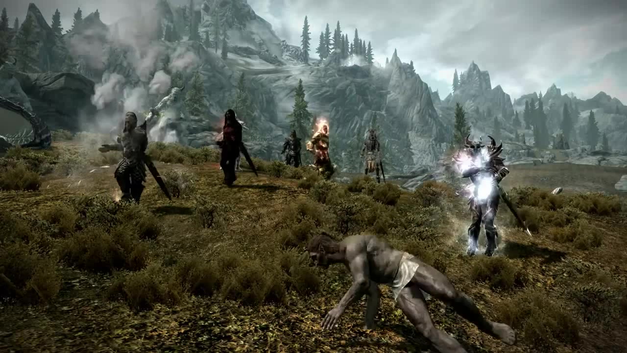 Rammstein in Skyrim - Coub