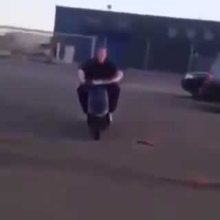 scooter accident - Coub