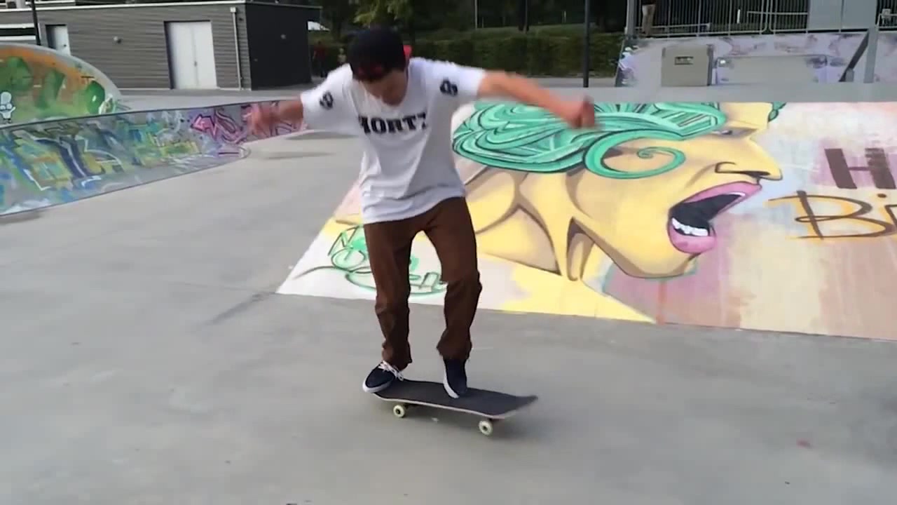 Amazing Skateboard Trick - Coub
