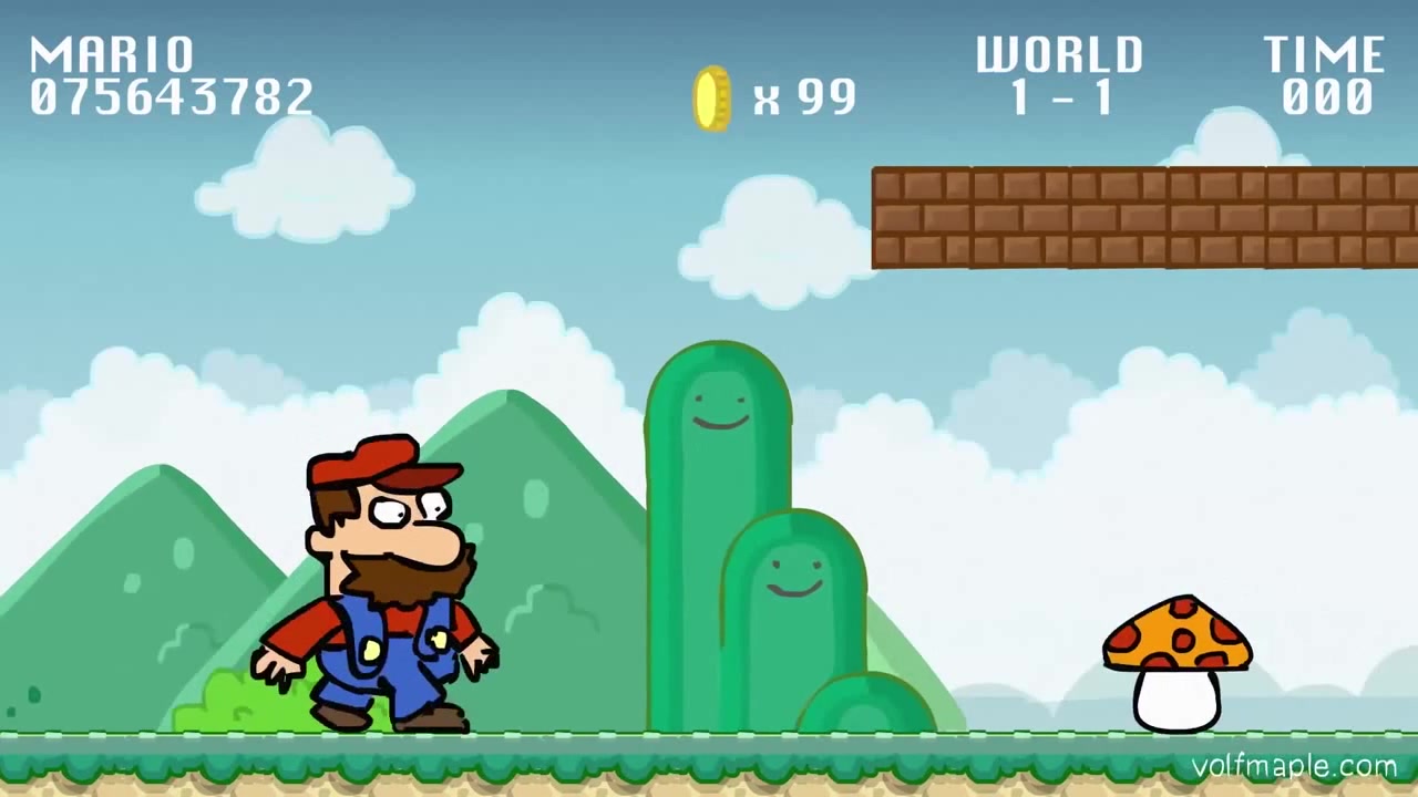 Super Mario Steroid Detransformations - Coub