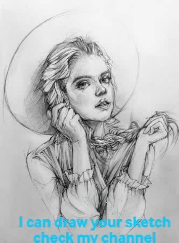 I can draw your sketch - Coub
