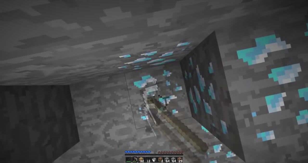 DON'T dig straight down in Minecraft - Coub