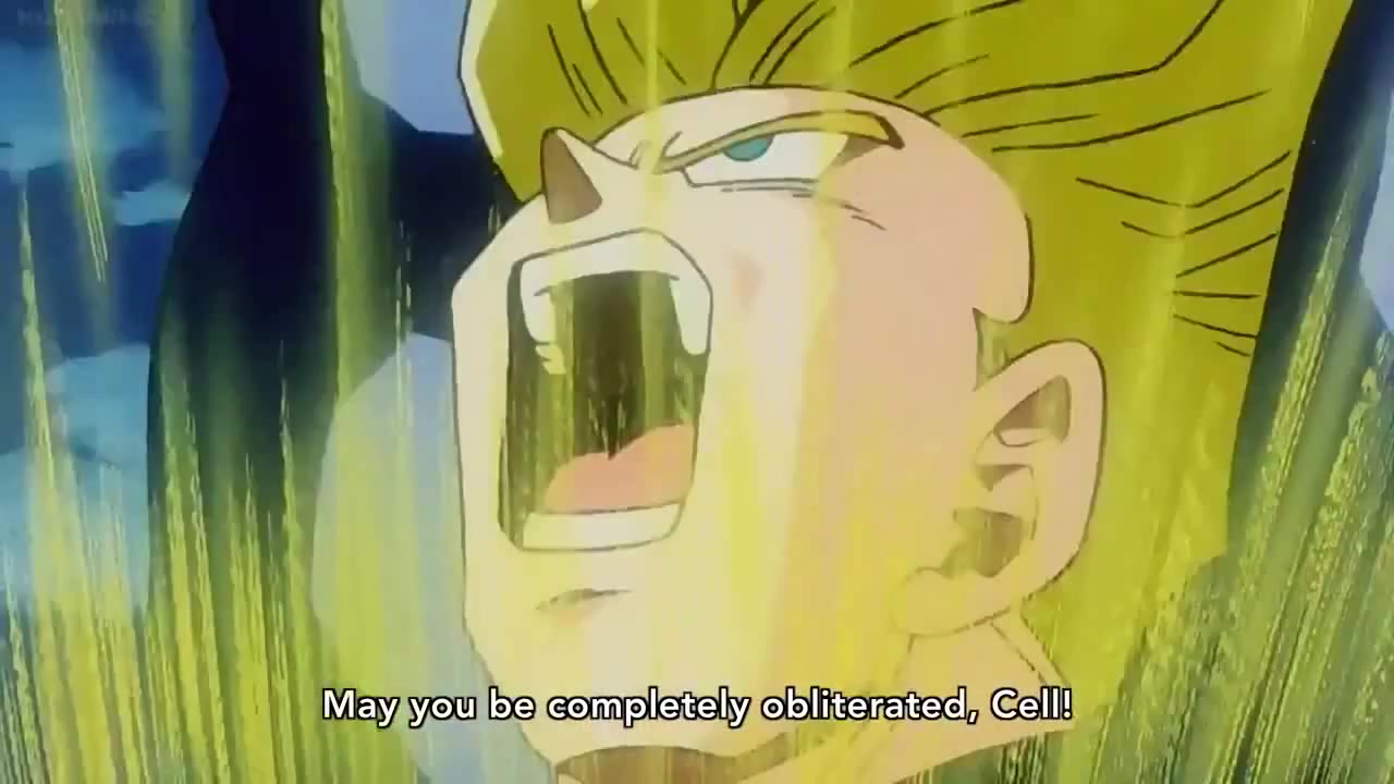 Future Trunks Kills Cell Early In Their Fight - Coub