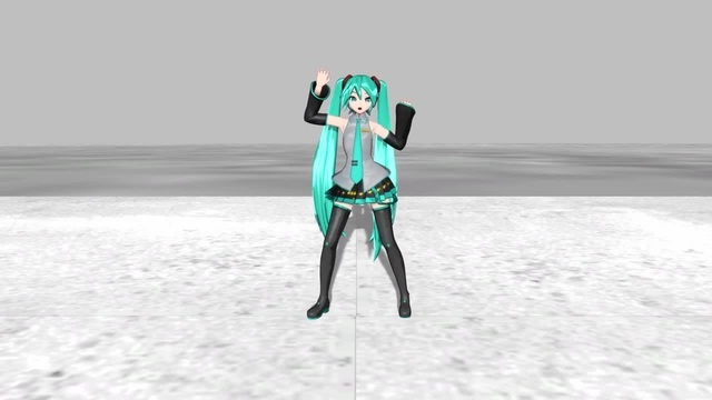 【MMD] Miku Vacation - Coub