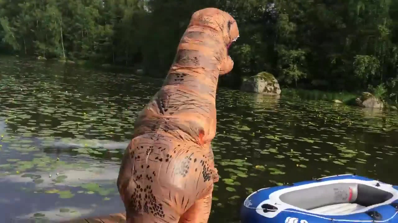 Trex front flip - Coub