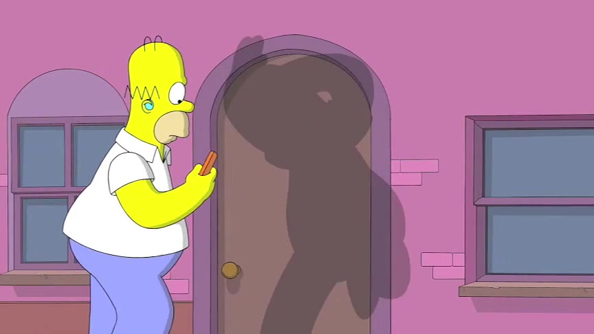 #Simpsons #Homer #Shadow #on #The #Wall #Shadowonthewall #Mike # ...