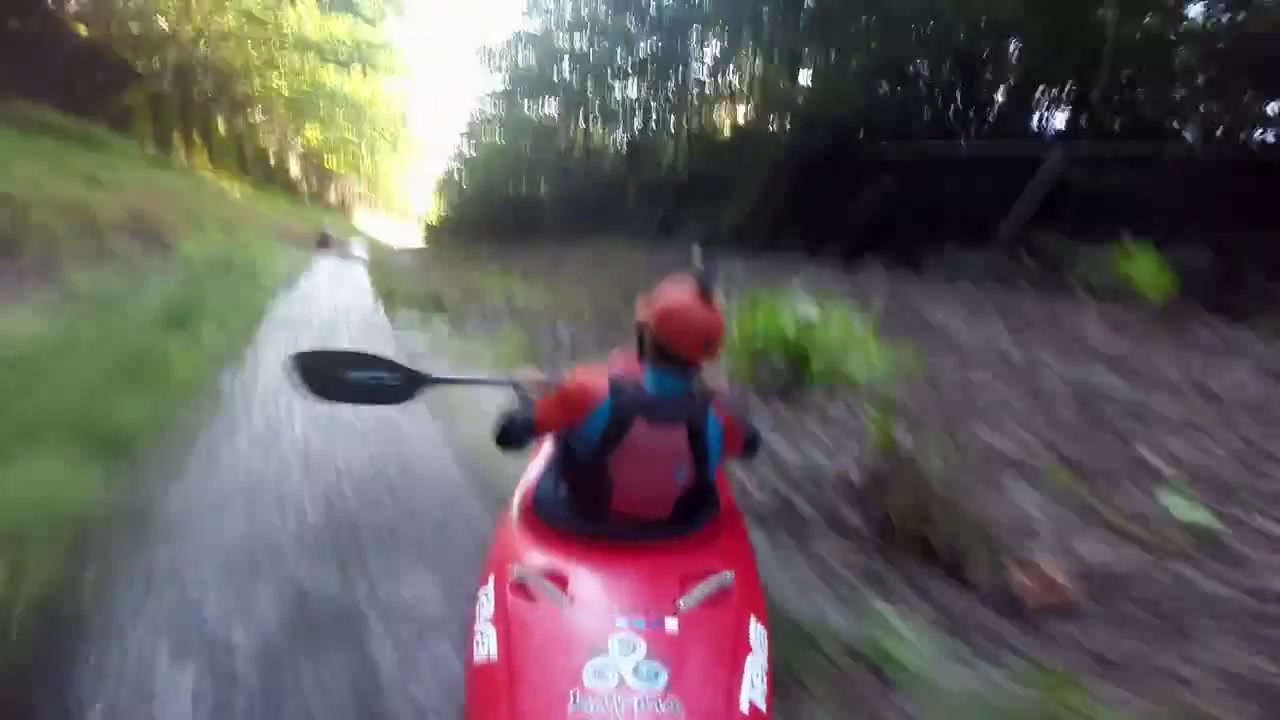 Drainage Ditch Kayaking - Coub