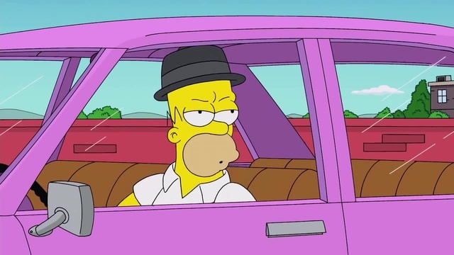 Breaking Bad Couch Gag from "What Animated Women Want" | THE SIMPSONS ...