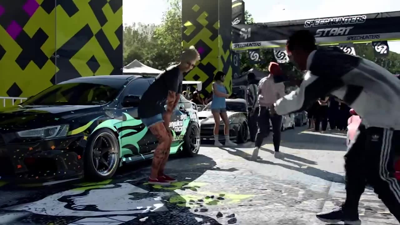 Need for Speed Heat Girl Dance - Coub