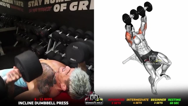 Top 5 Chest Exercises ‖ Gym Workout Motivation - Coub