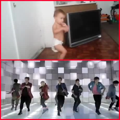 Nephew dances - Coub