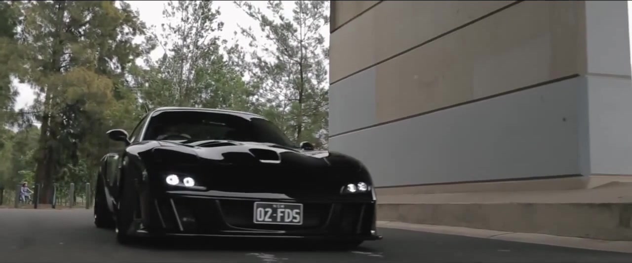 Black RX-7 - Coub