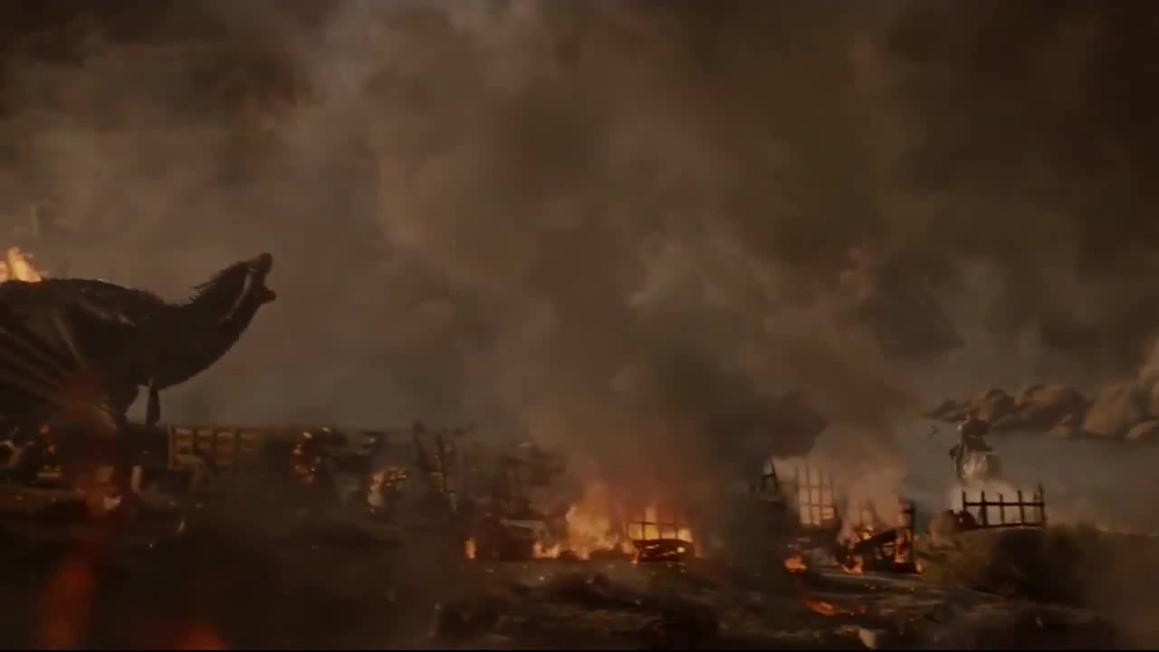 FIELD OF FIRE part 2 - Dothraki vs Lannisters - Bronn shoots Drogon - Game of Thrones Season 7 ...