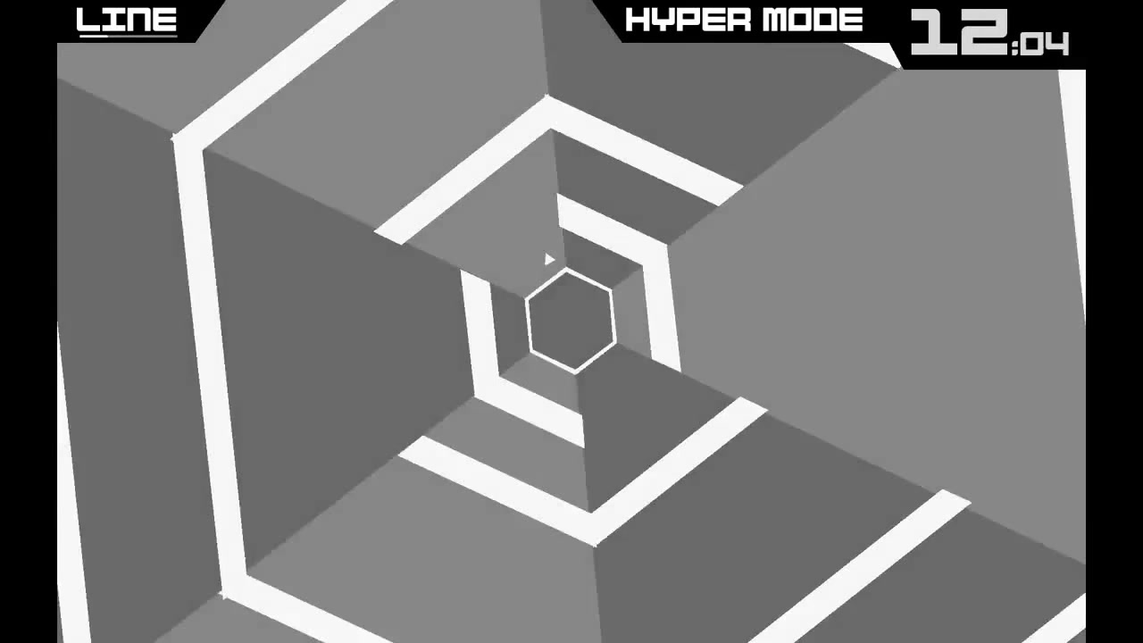 Super Hexagon - Hexagonest Hyper mode [Loop] {OST} - Coub