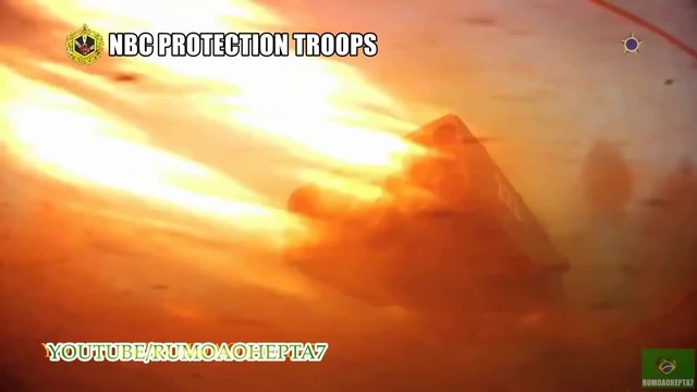 TOS-1A Blazing Sun (NBC protection troops) - ТОС-1А Солнцепек (РХБЗ) - Coub
