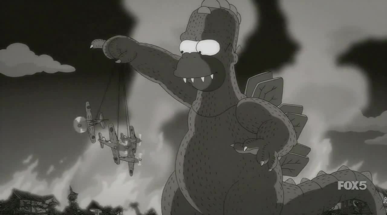 HOMERZILLA!!! - Coub