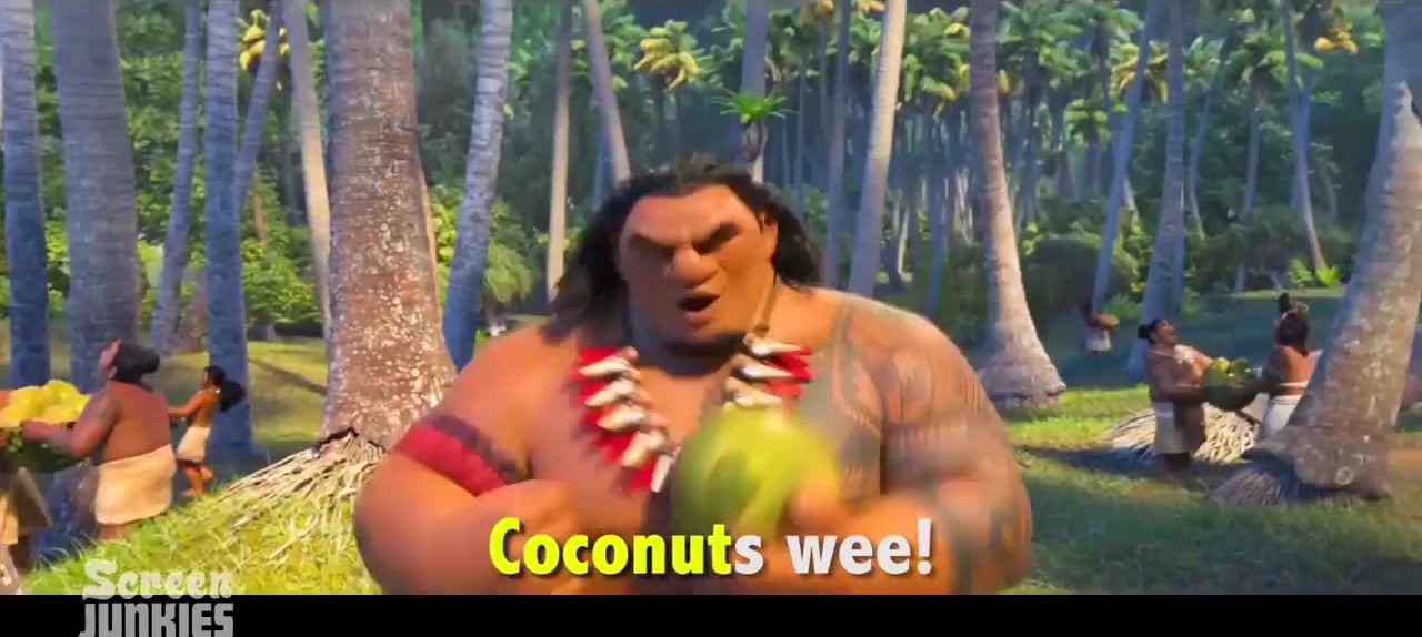 Moana Coconut Obsession - Coub