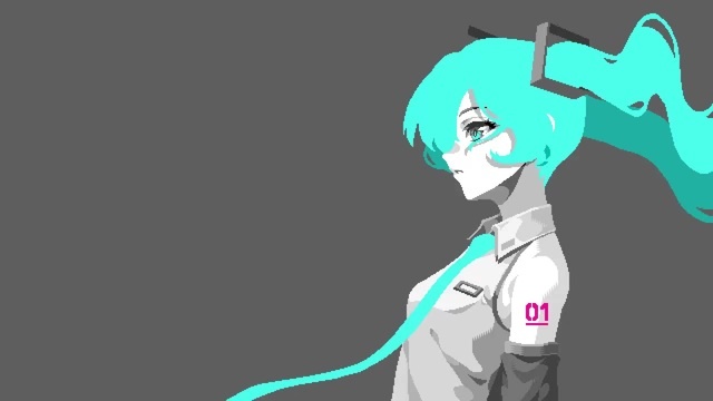 Blue Hair (song: Endmoon - Never Know) - Coub