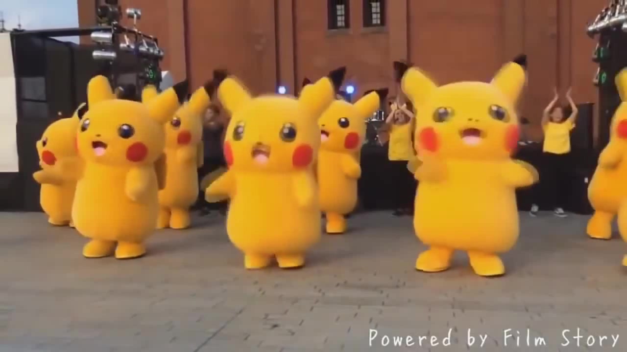 Pikachu Song | Pokemon Go Dance | Pokemon Song Remix - Coub