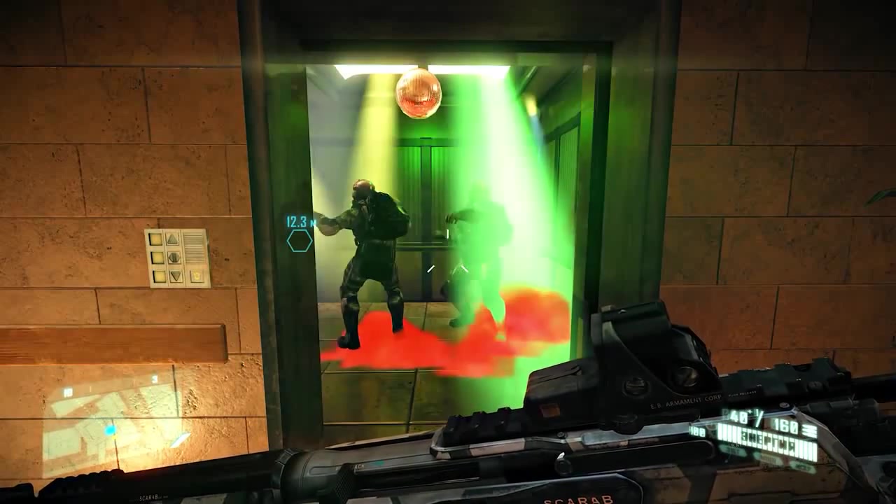 Crysis 2: Elevator Party - Coub