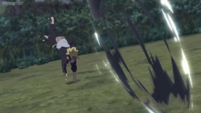 Boruto uses Lightning Style :Jinraisen/Thunderclap Arrow against Code ...