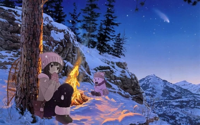 Winter in the mount - Coub