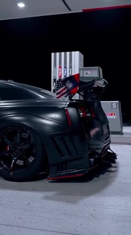 The dark side, Nissan GTR-R35 Nismo - Coub