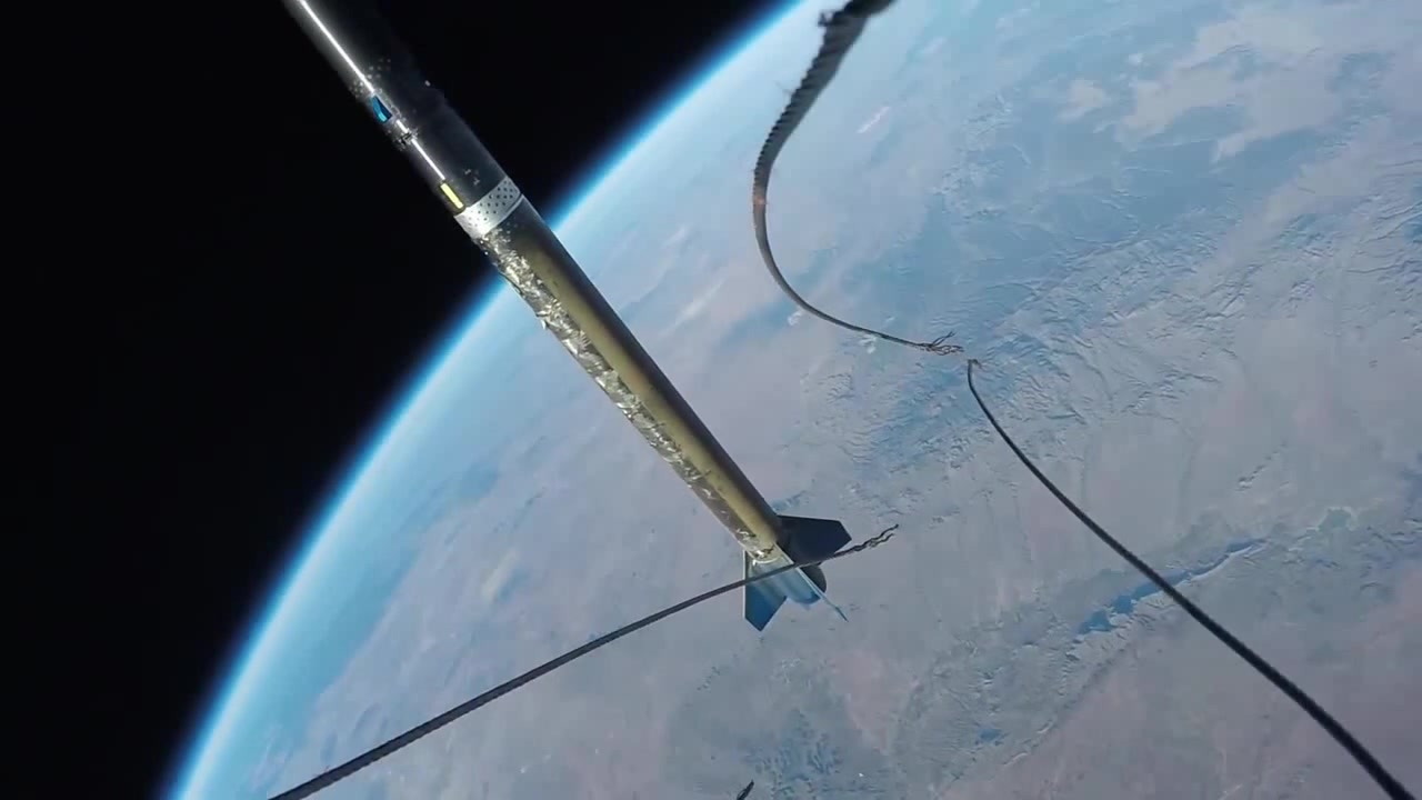 GoPro On a Rocket Launch to Space - Coub