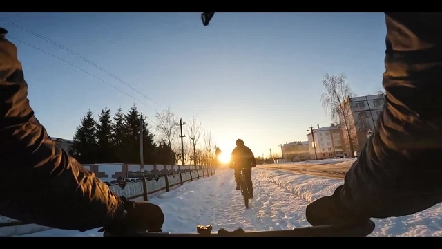 winter morning - Coub