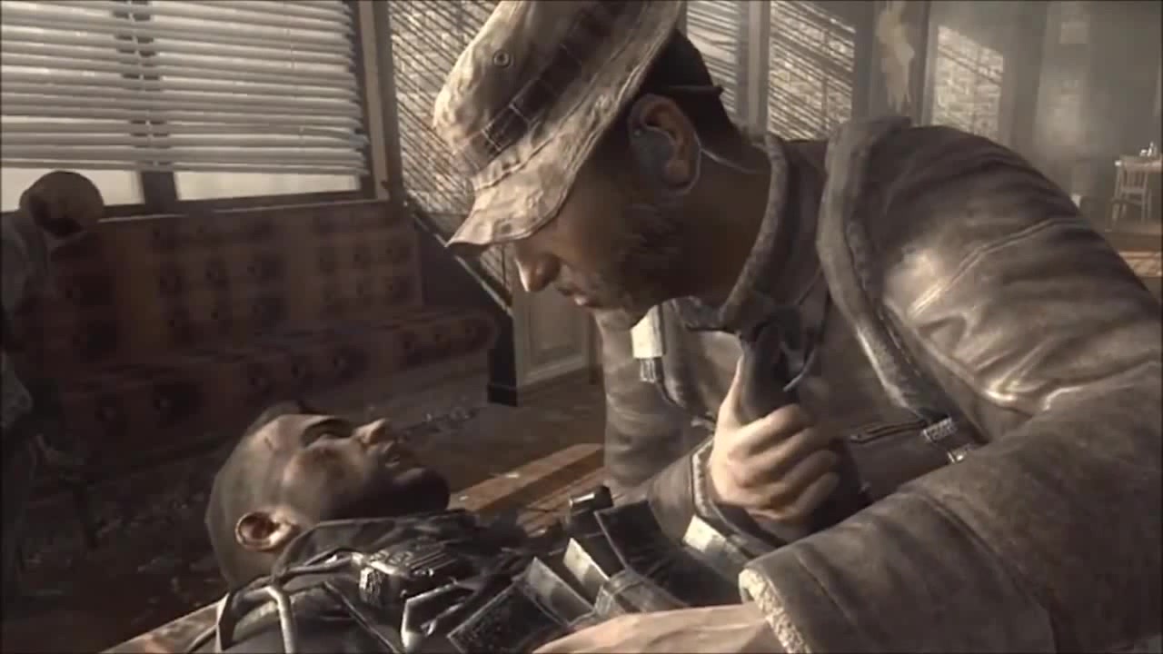 Saddest Moments In All COD's || Ghost & Soaps Death || Task Force 141 - Coub