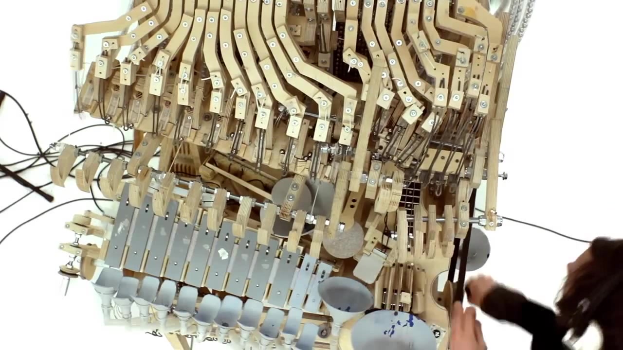 Wintergatan - Marble Machine (music instrument using 2000 marbles) - Coub