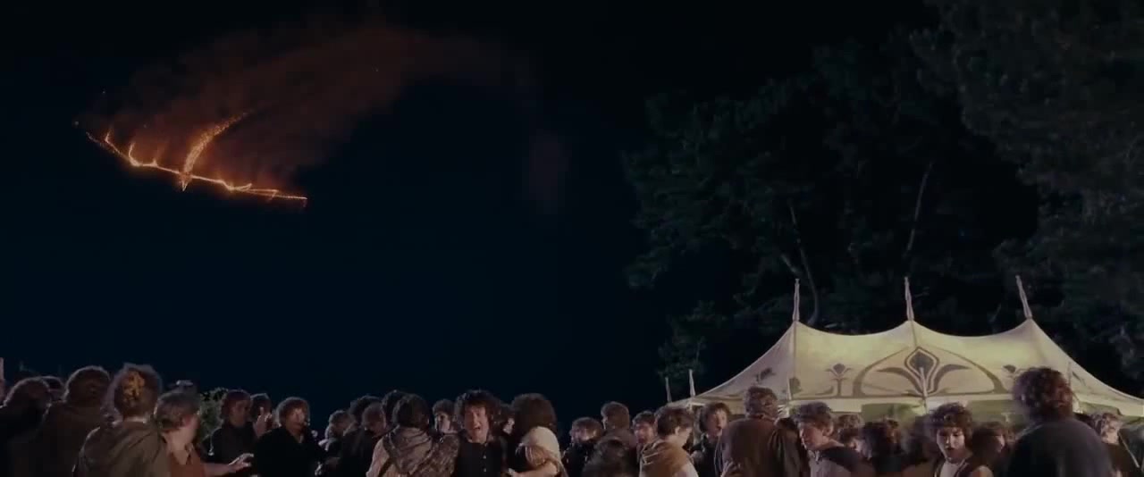 The Lord of the Rings - Firework scene [Oh SHIT !] - Coub