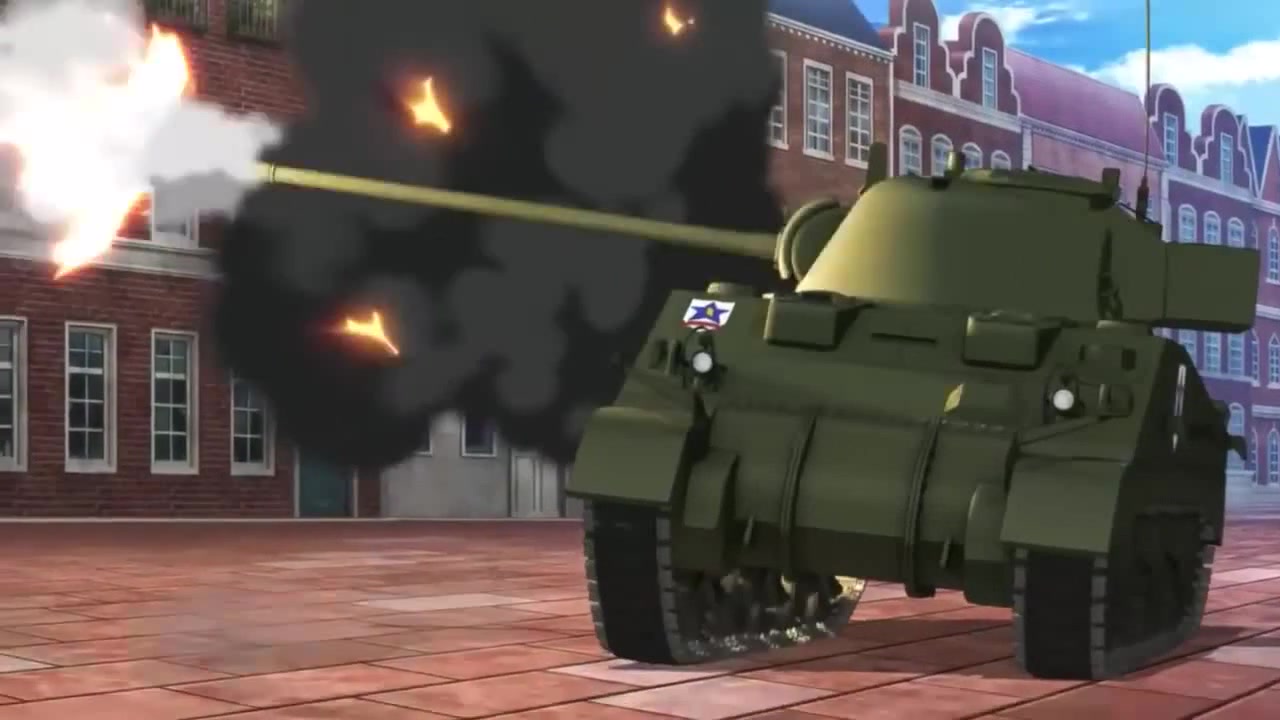 Girls und Panzer der Film - Drifting - Coub