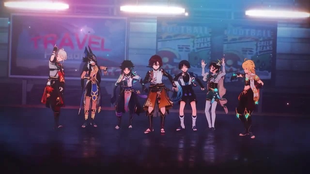 【MMD 原神 | Genshin Impact】90's Love『Anemo Boys & Cyno』 - Coub